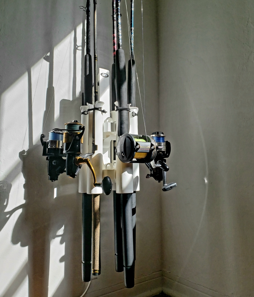 ROD-RUNNER WALL MOUNT - fishing rod wall mount